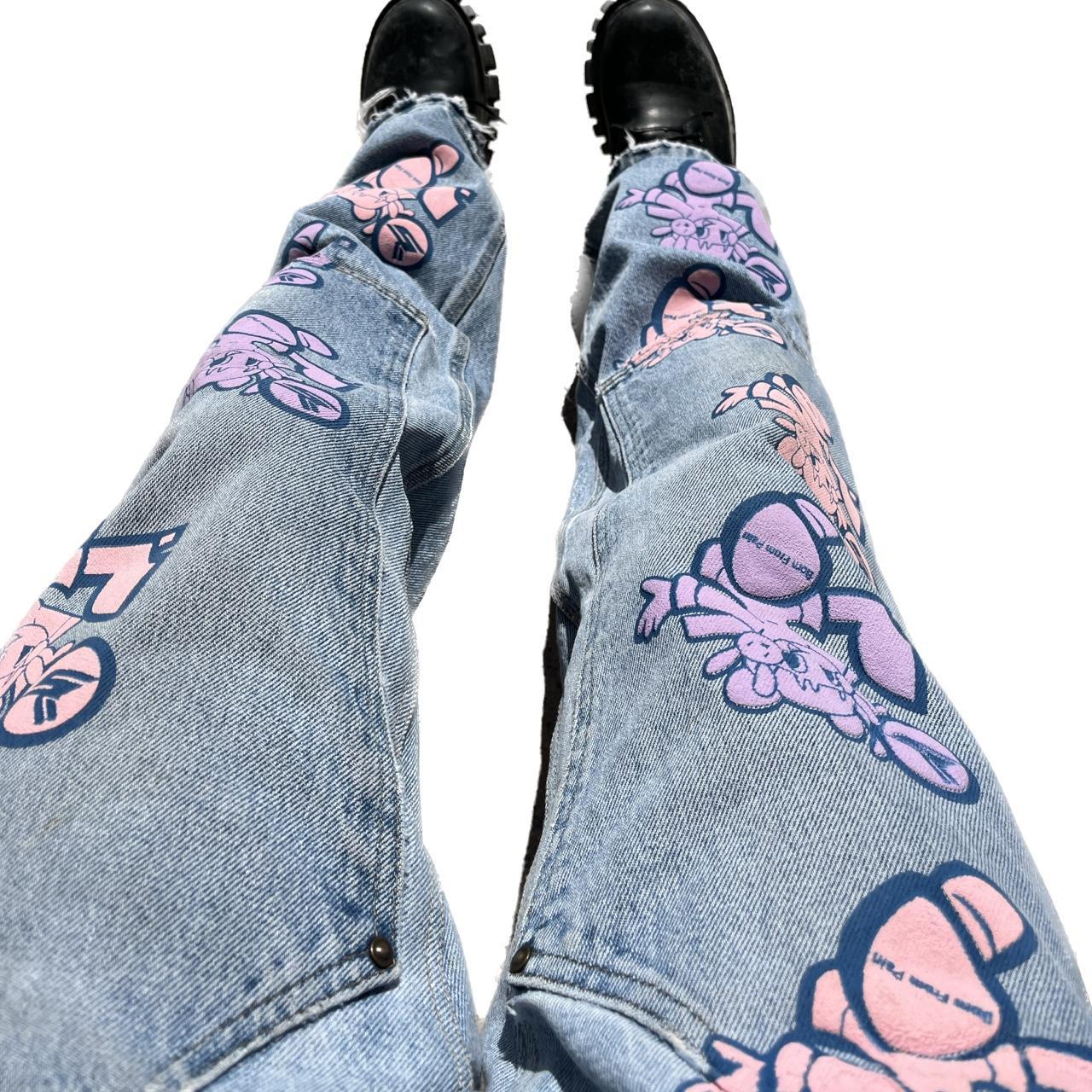 sicko fly girl jeans - Depop