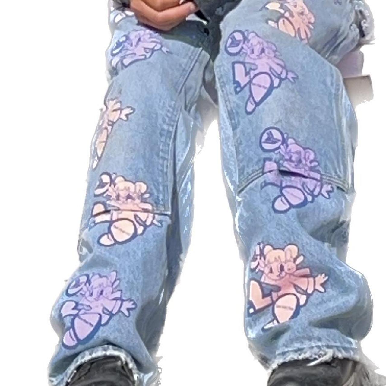 sicko fly girl jeans - Depop