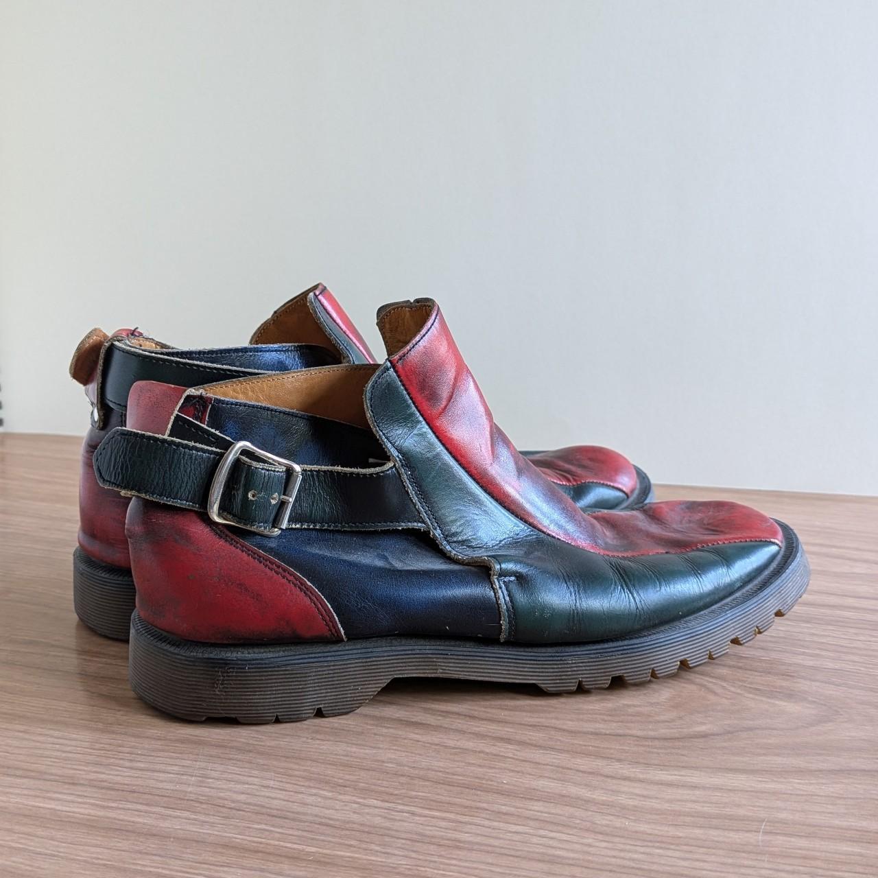 Vintage John Fluevog men's color block shoes!... - Depop