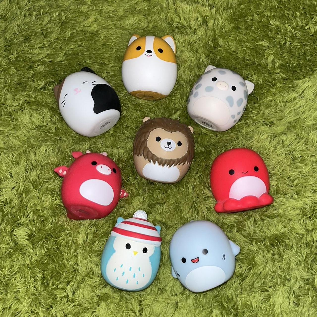 8 Squishmallow Squishes! 7 regular and 1 winter... | Depop