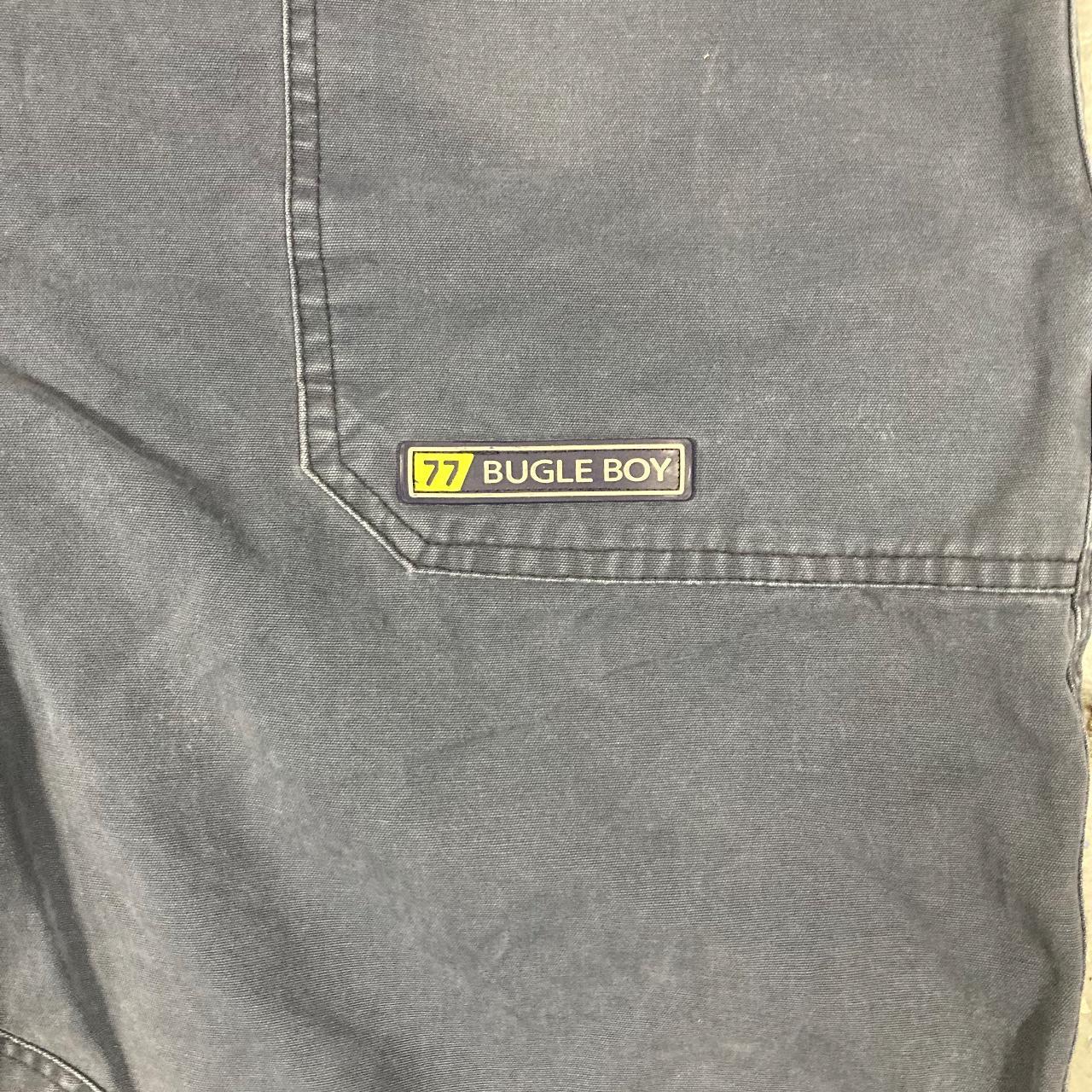 Bugle Boy Men's Navy Shorts | Depop