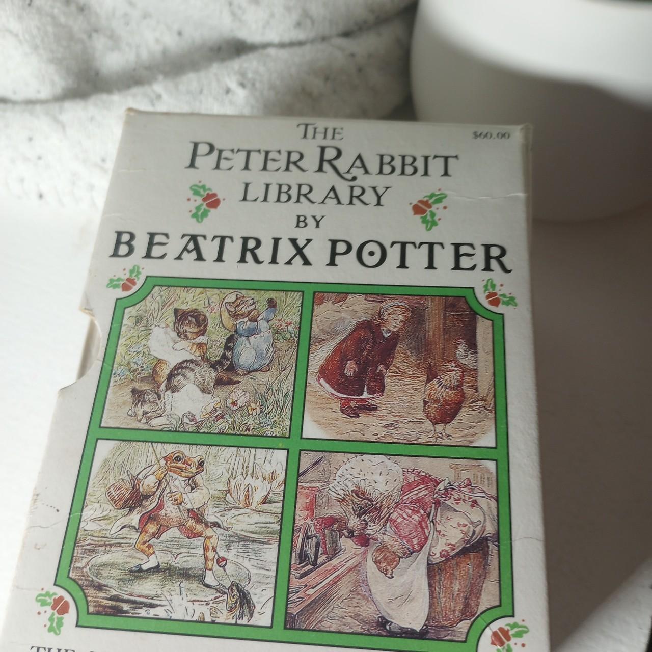 1988 The Peter Rabbit Library by Beatrix Potter Vtg... | Depop