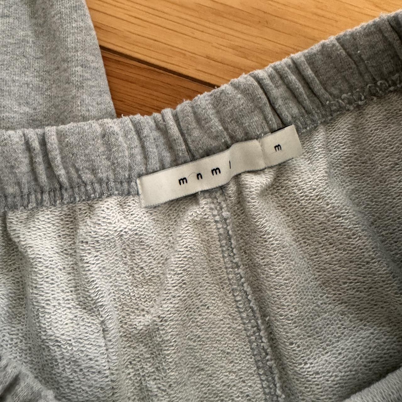 MNML SWEATPANTS SIZE MEDIUM GREY PERFECT CONDITIONS - Depop