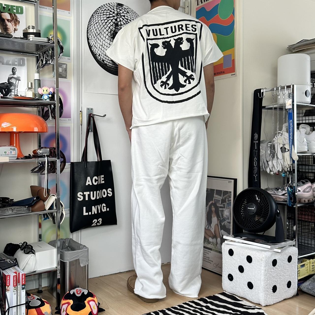 YZY Gosha Vulture Pants + T-Shirt (FULL SET) Size 2... - Depop