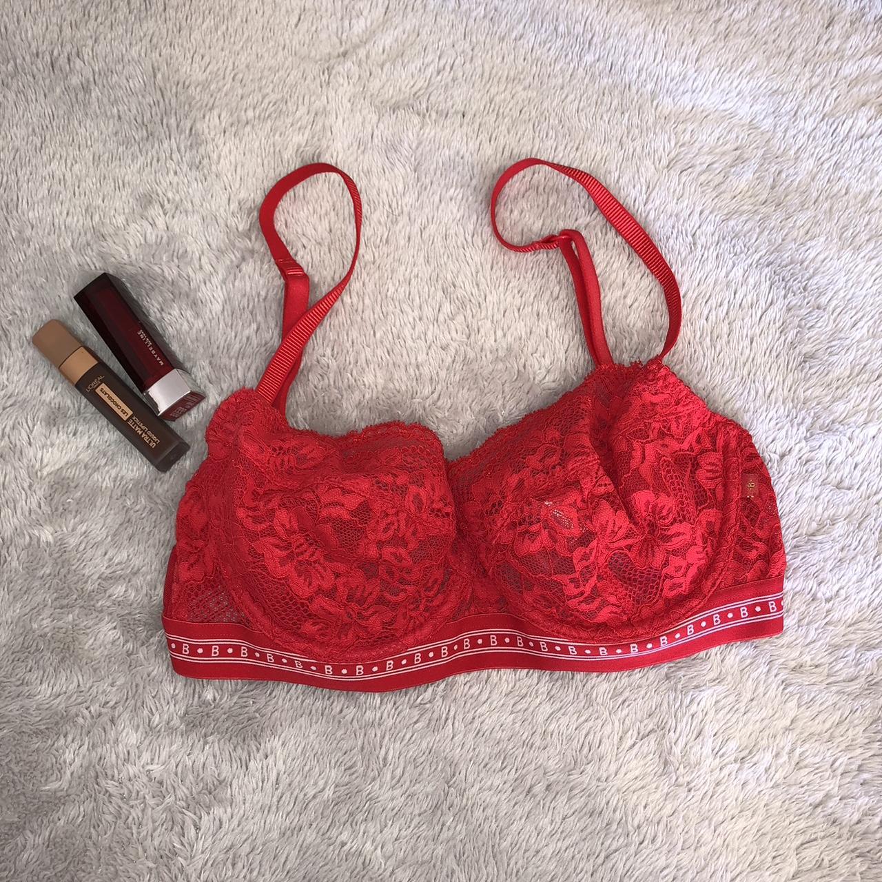 Marks & Spencer Women's Red Bra | Depop