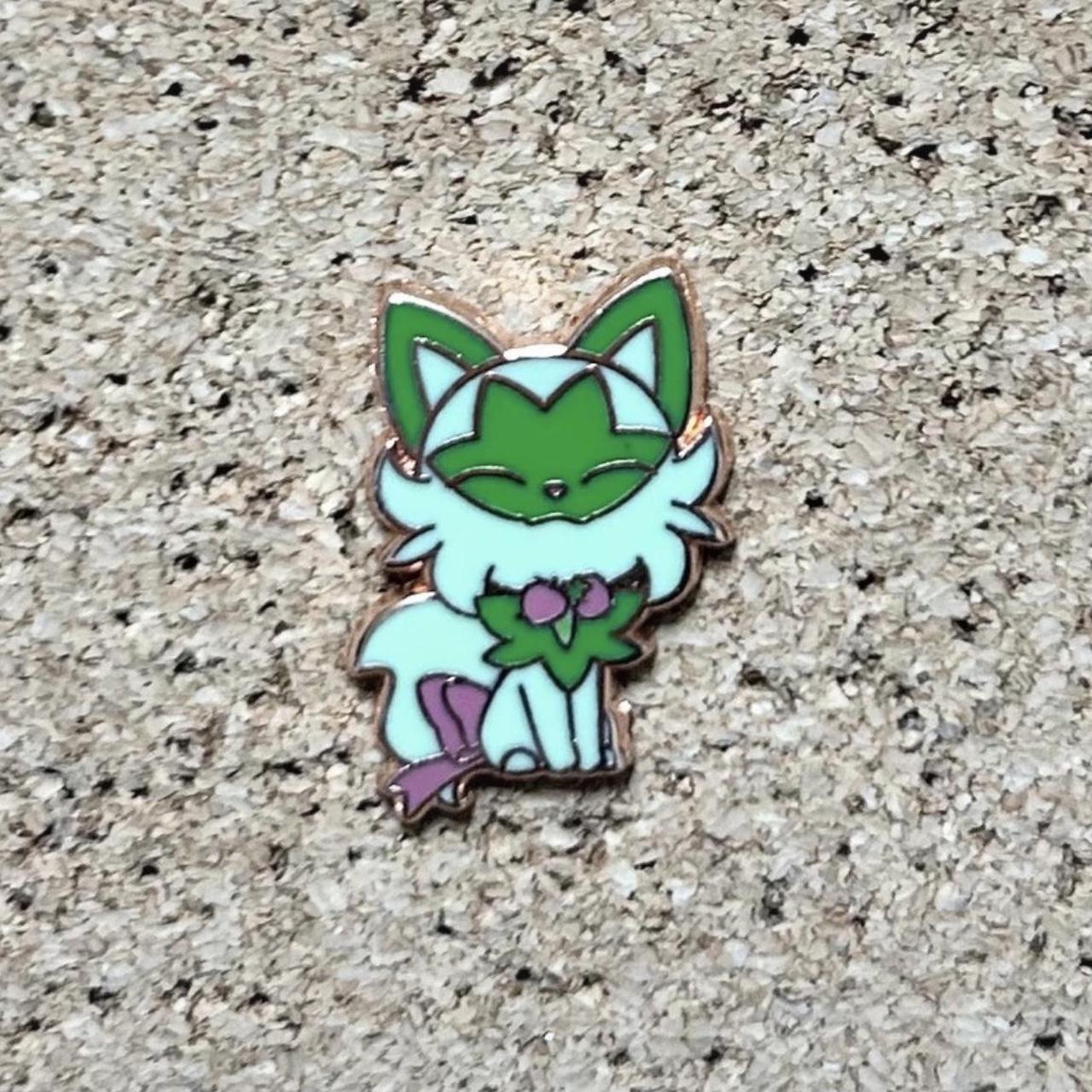 Sprigatito Hard Enamel Pin - Pokemon A-Grade /... - Depop