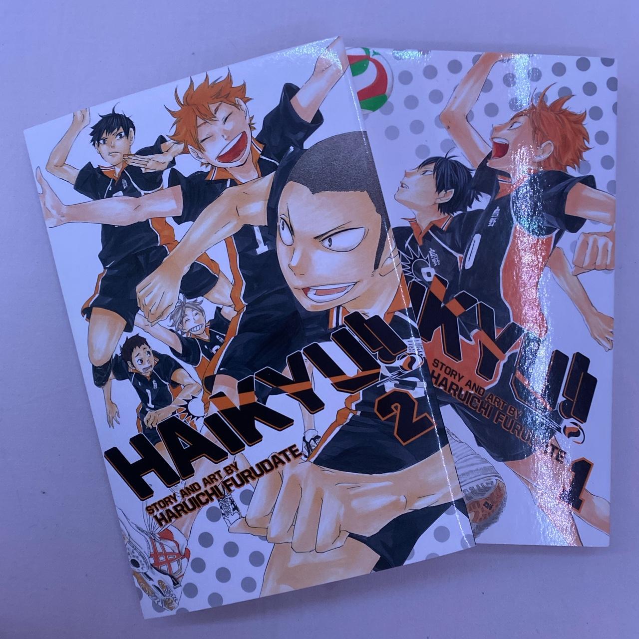 Haikyuu Manga Bundle ( VOL 1 & VOL 2 ) Selling both... - Depop
