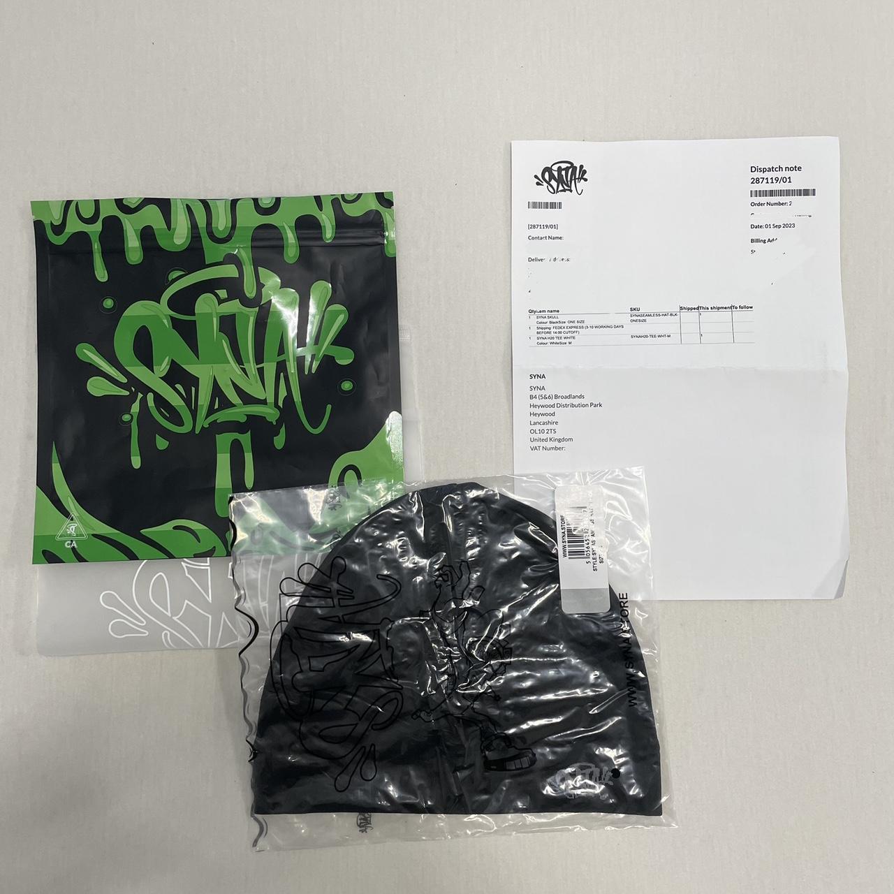 SYNA SKULL New in Package Size: O/S Shipping... - Depop