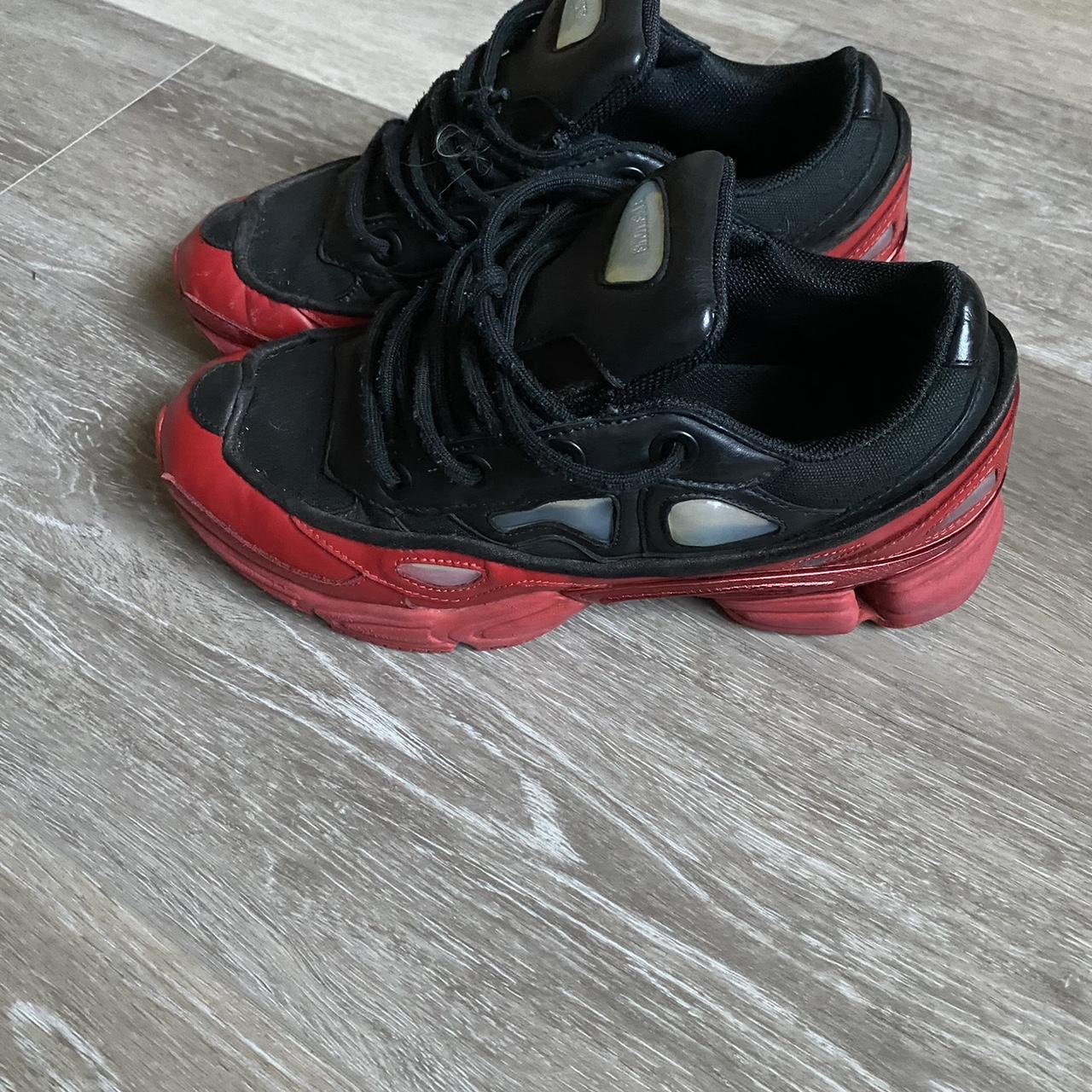 Raf Simons ozweego 3 black scarlet Size 8.5 No... - Depop