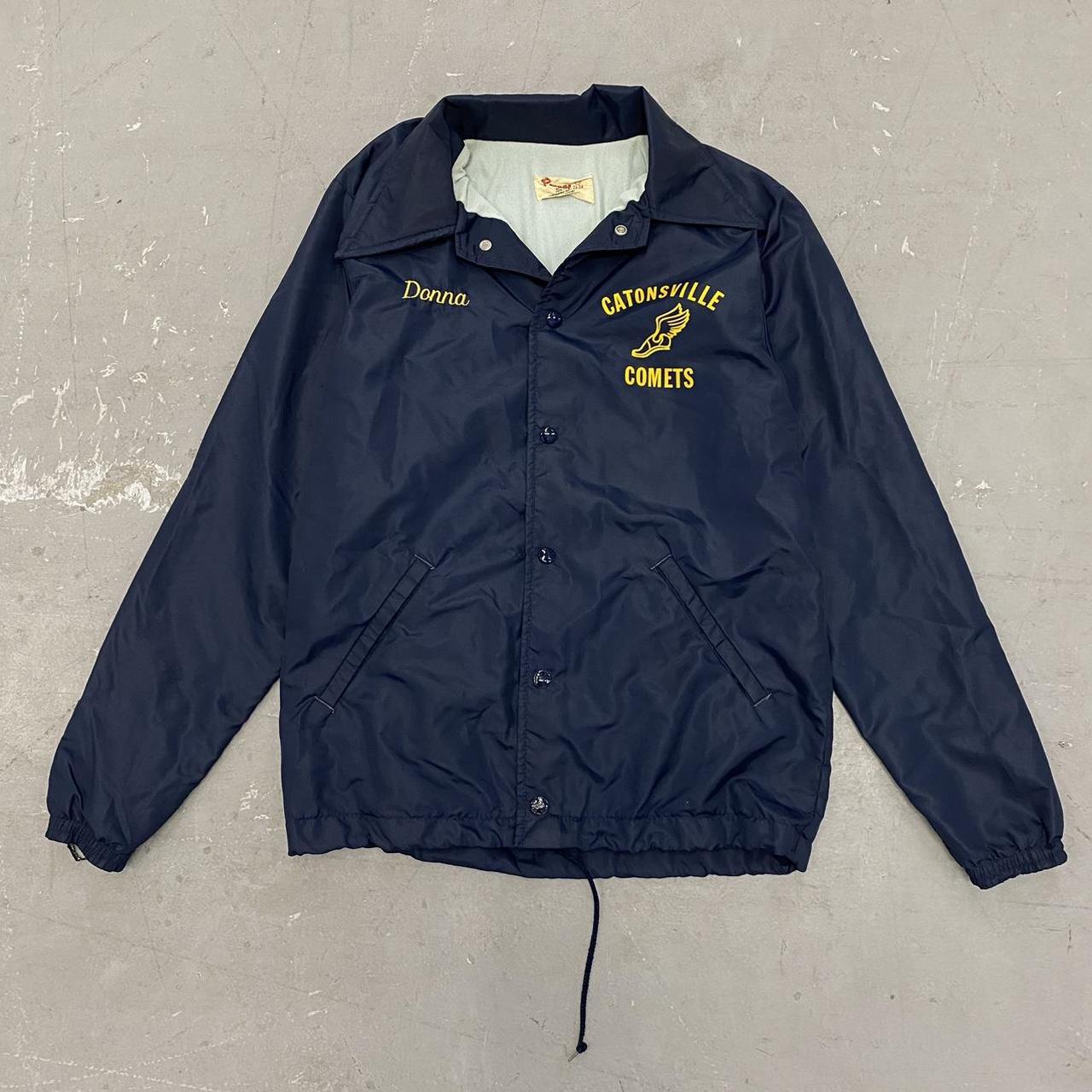 Vintage 70s Catonsville Comets Track Coaches Jacket... - Depop