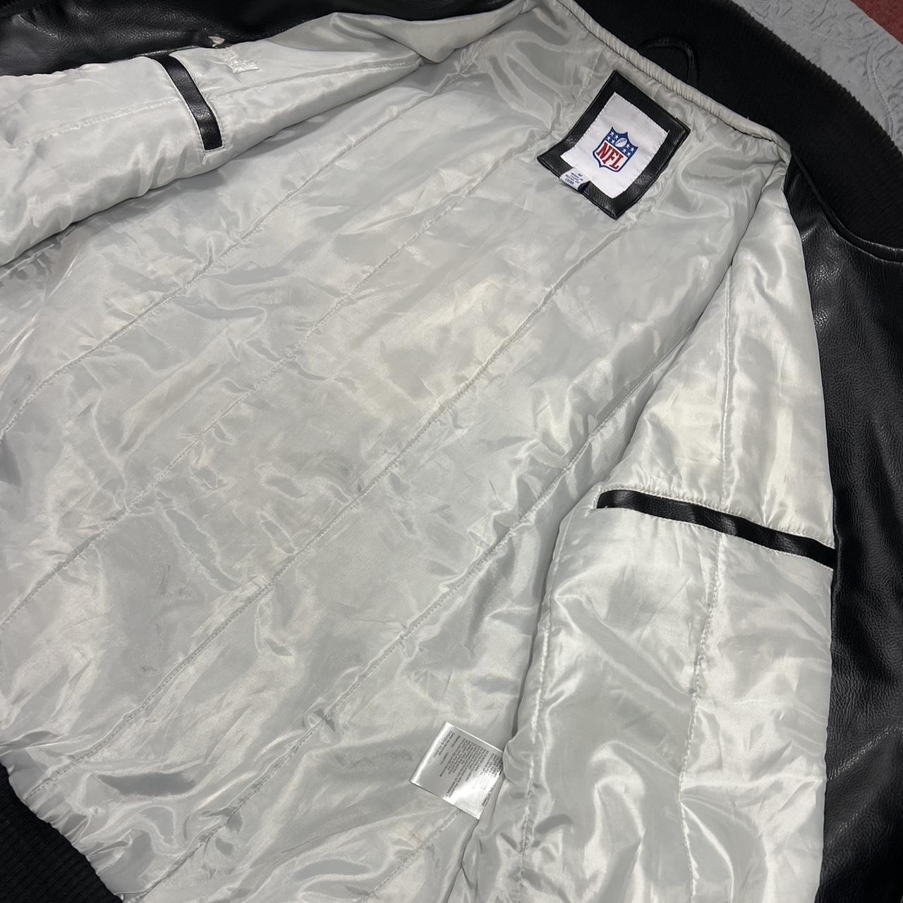 Oakland Raiders Varsity Jacket 🔥 Size M... - Depop