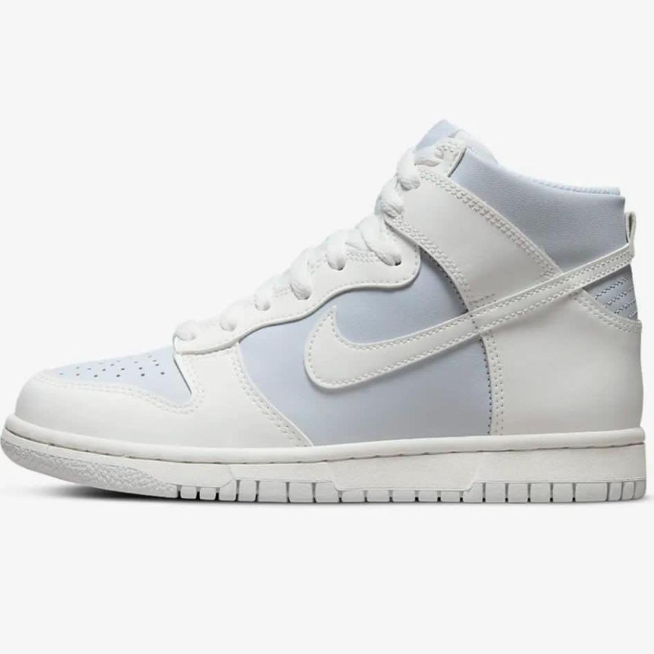 Nike high dunks summit white football grey. Brand... - Depop