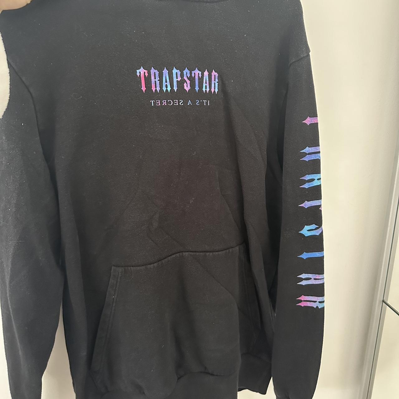 Rare trapstar hoodie Size S/M Not great... - Depop