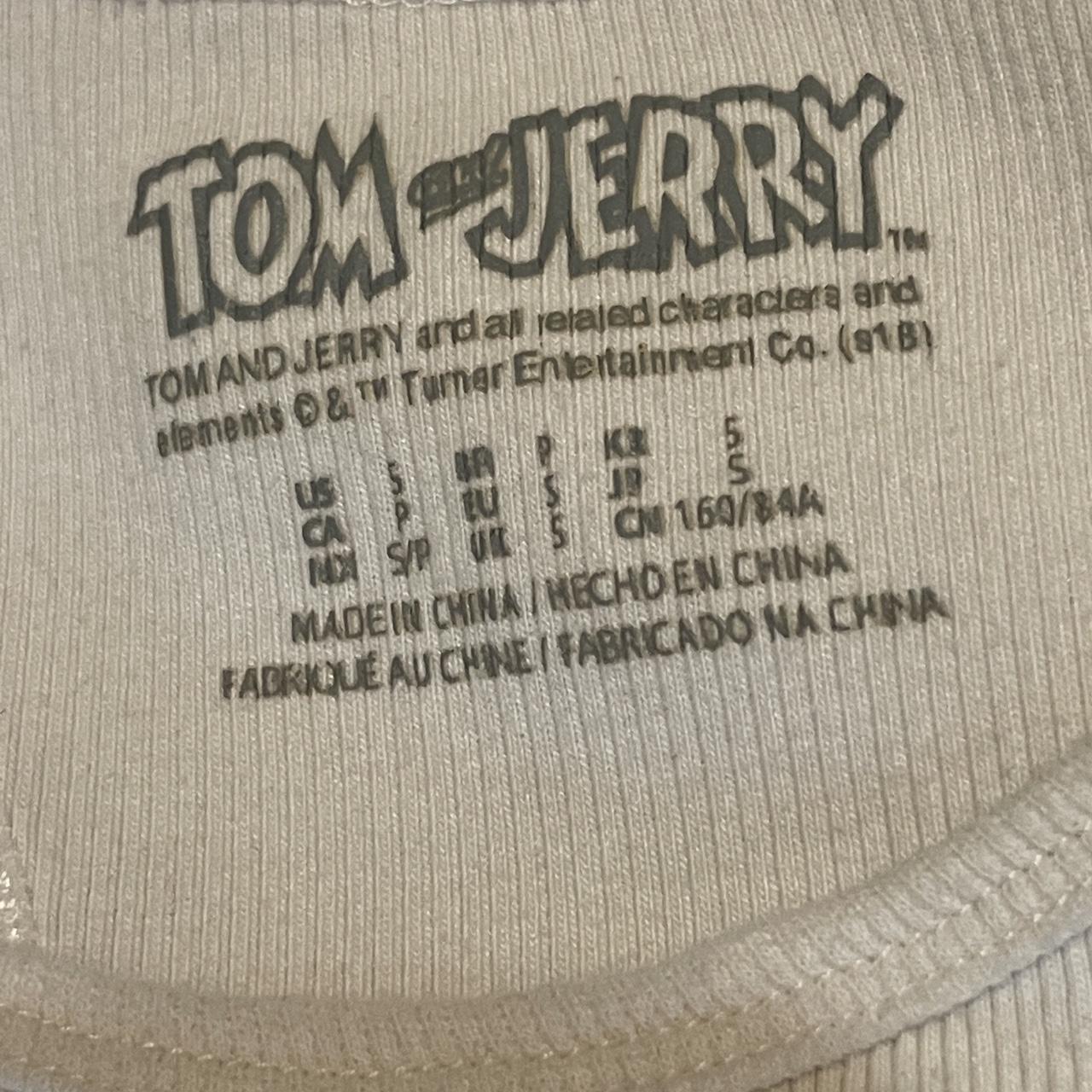 Original Tom & Jerry crop top - crop top - size... - Depop