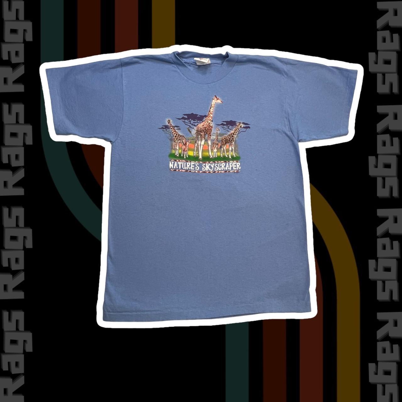 Vintage 90s Nature’s Skyscrapers Giraffes Animal... - Depop