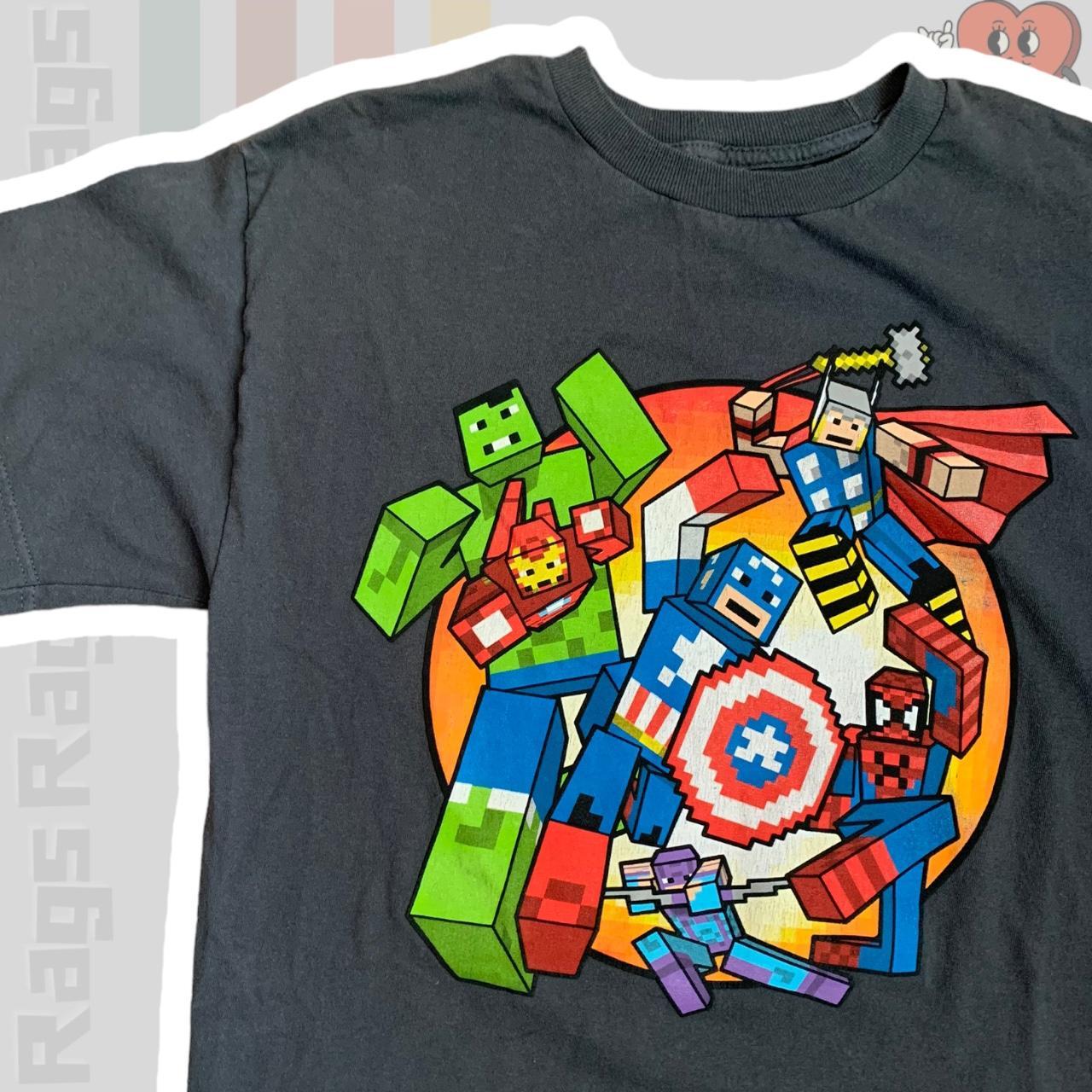 Marvel Avengers Blocky Group T Shirt sz M 🚫 NO... - Depop