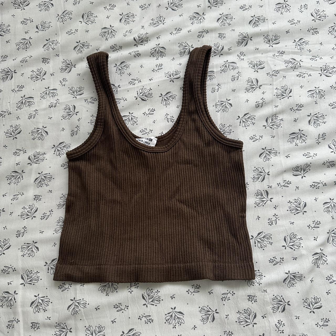 Brown cami top from cotton on - Depop