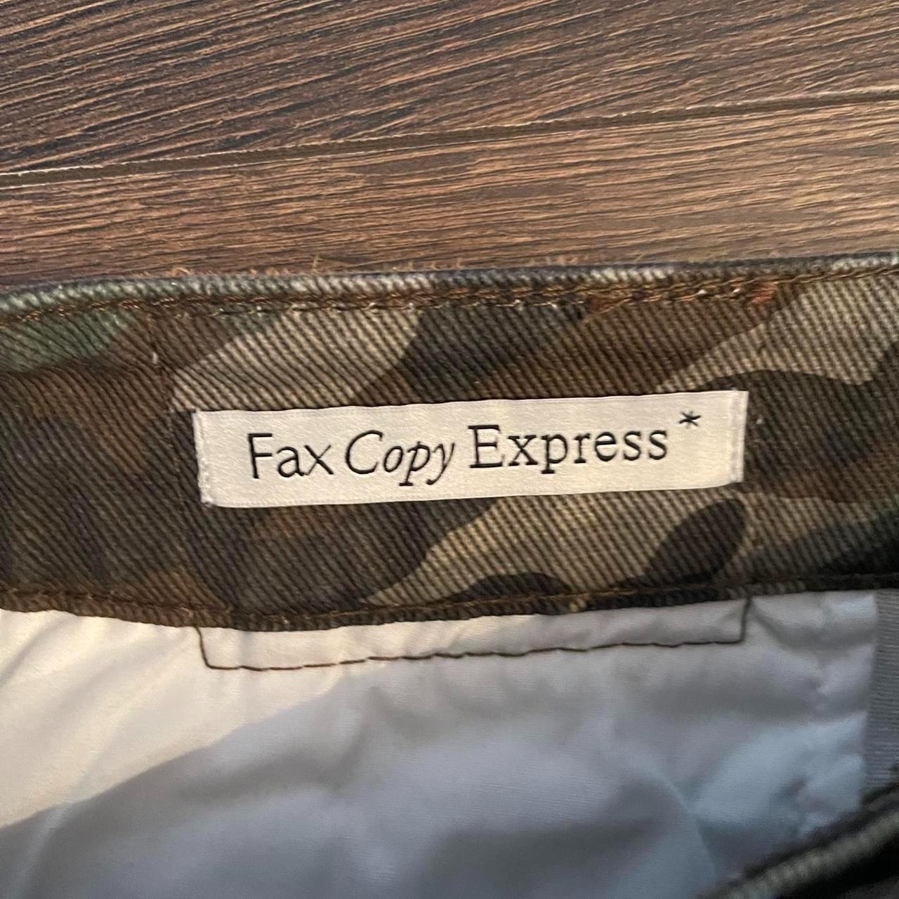 flared fax copy express jeans 29-30 inch waist 13... - Depop