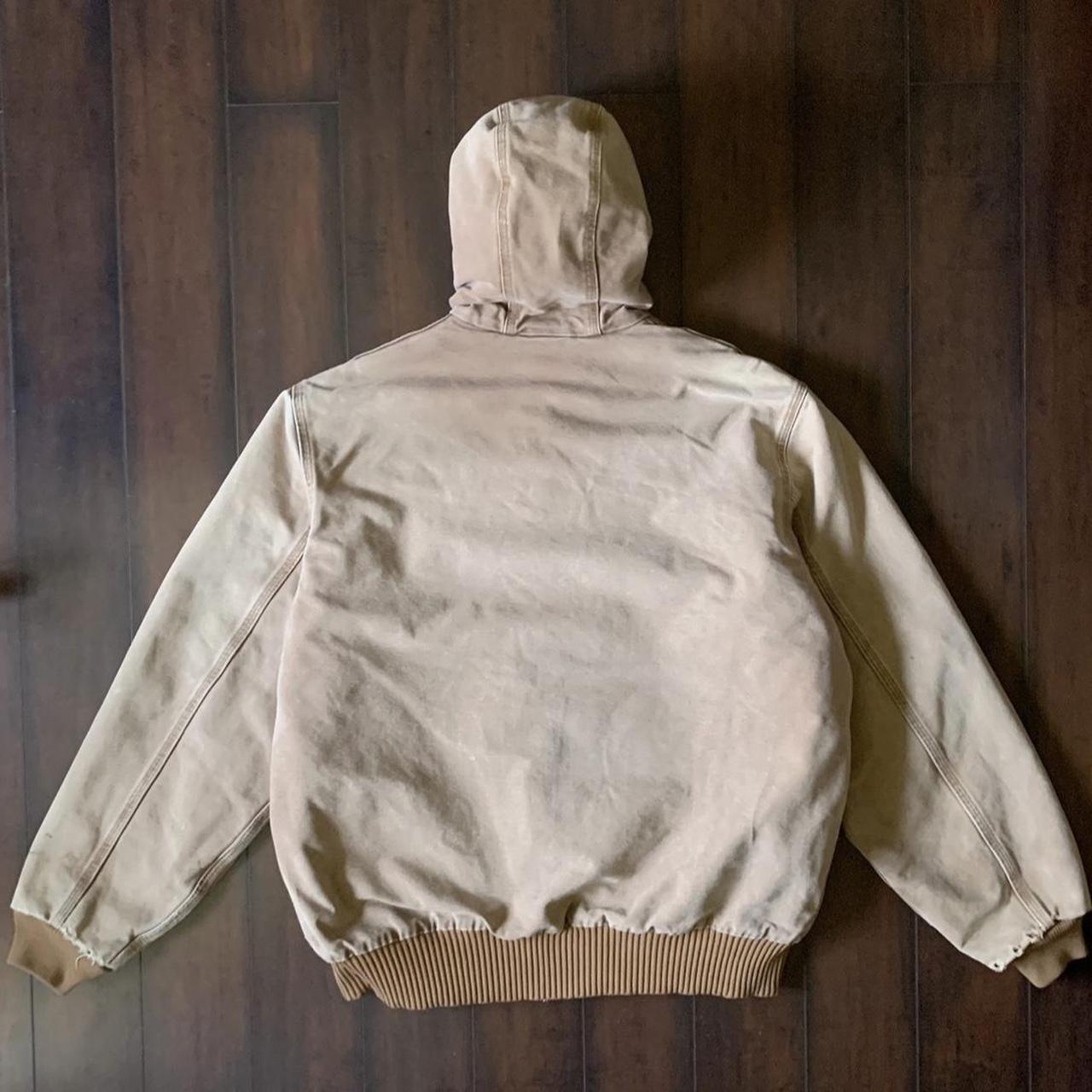Carhartt Men's Cream Jacket | Depop