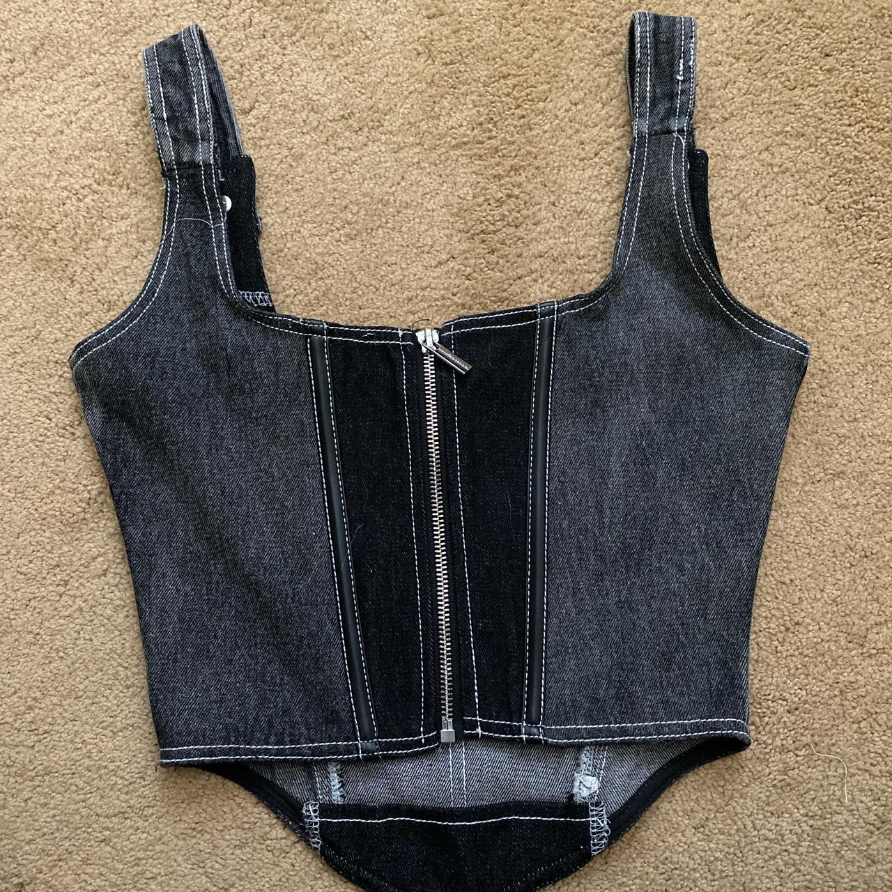 Maniere De Voir corset top size 4 perfect condition... - Depop