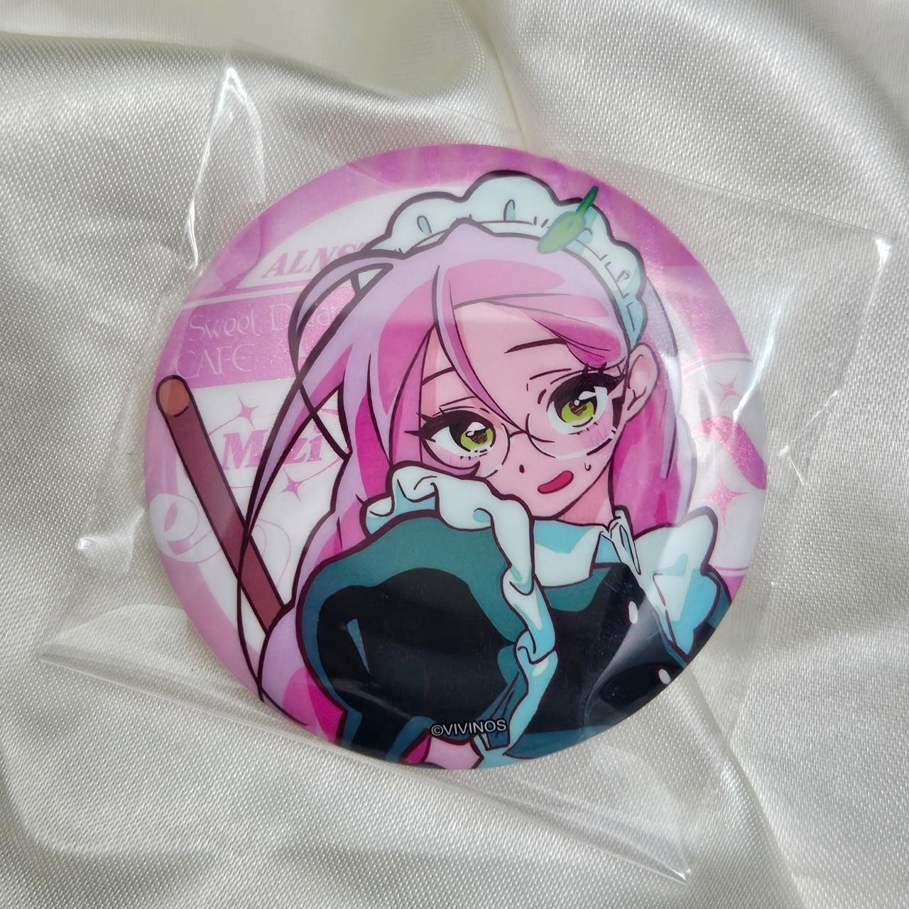 [ALNST] Alien Stage Sweet Dream Cafe Tin Can Badge -... - Depop