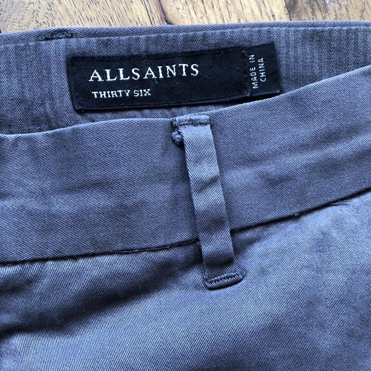 ALL SAINTS Size: 36 Color: Grey Condition:... - Depop