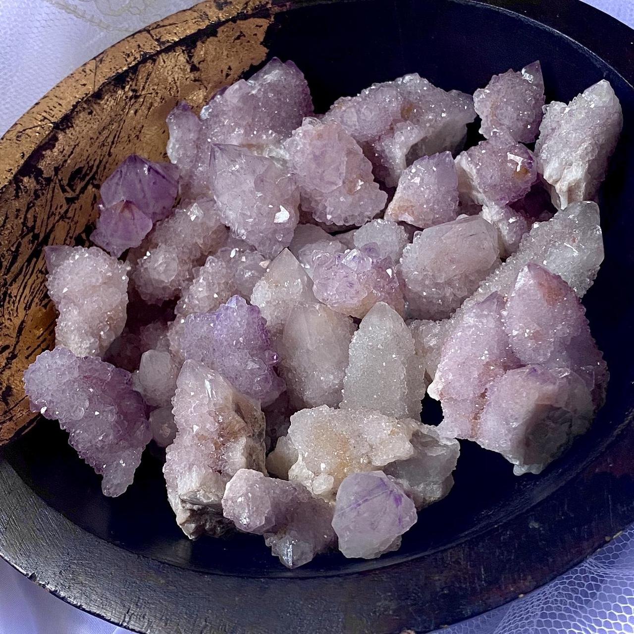 X1 🌸 Sparkly Spirit Quartz Chunk 🌸 Different shapes,... - Depop