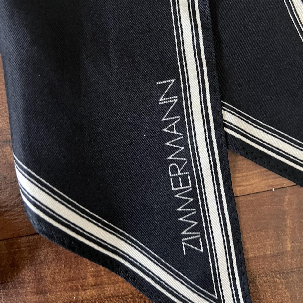 -Zimmermann silk scarf 🤍 -worn once. No tags.... - Depop