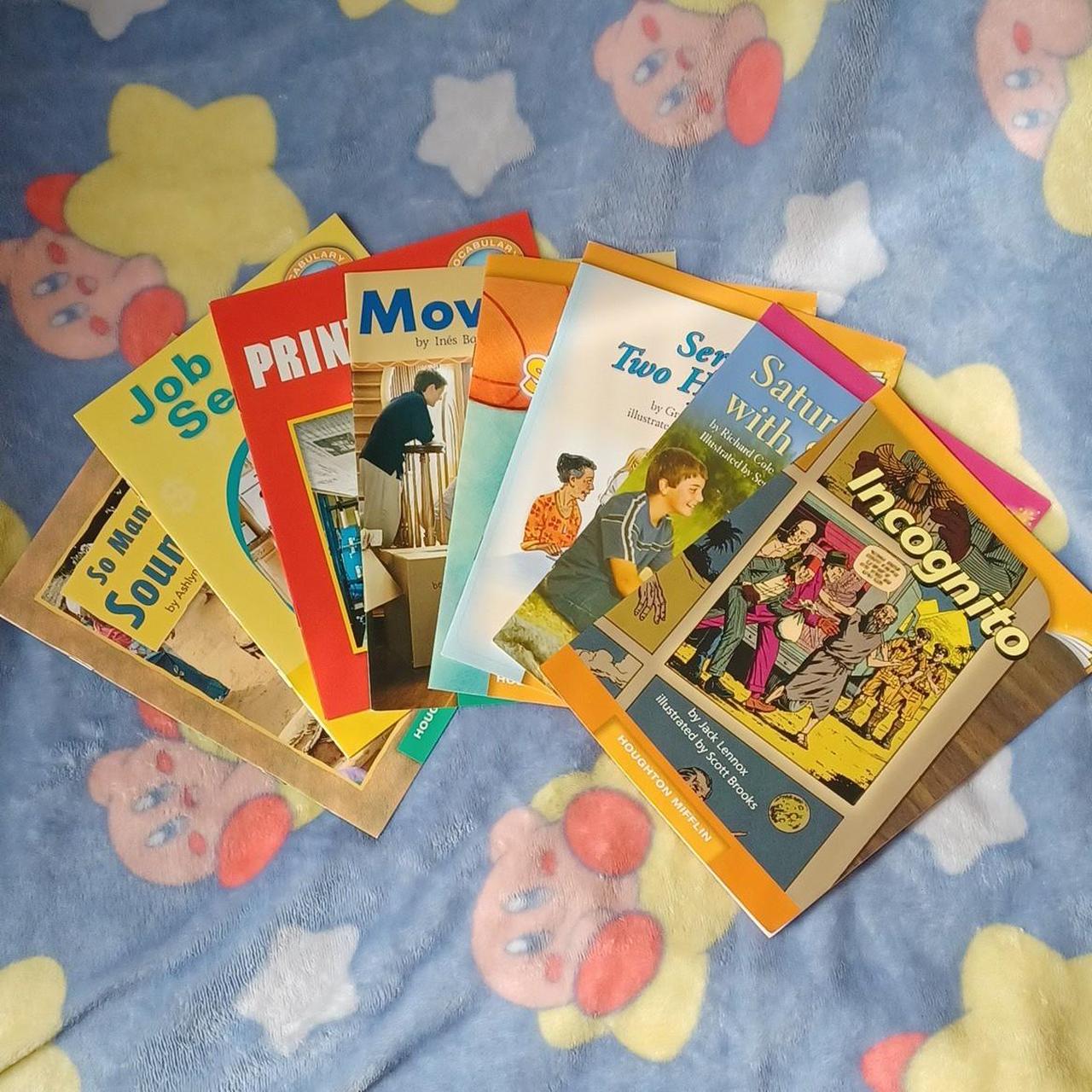 lot of 8 Houghton Mifflin level books! perfect to... - Depop