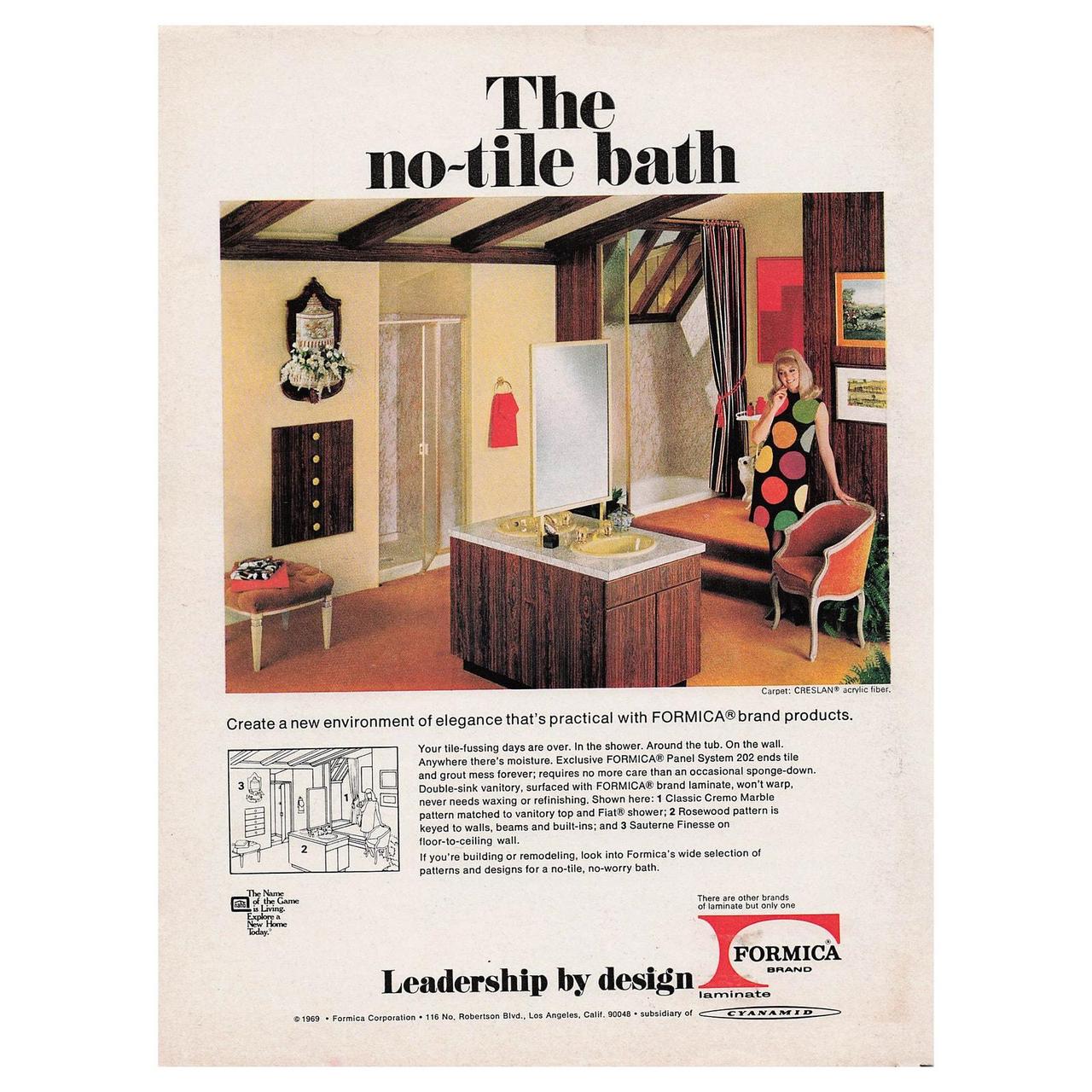 Original print ad for Formica brand laminate Has... | Depop