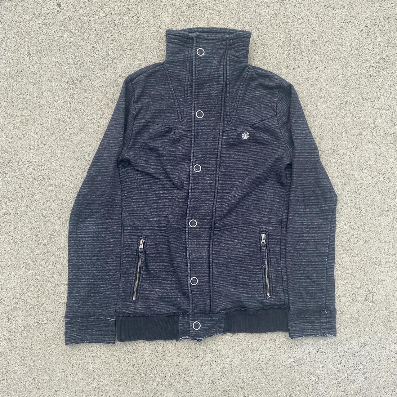 Element Zip up jacket crazy design that makes the... - Depop