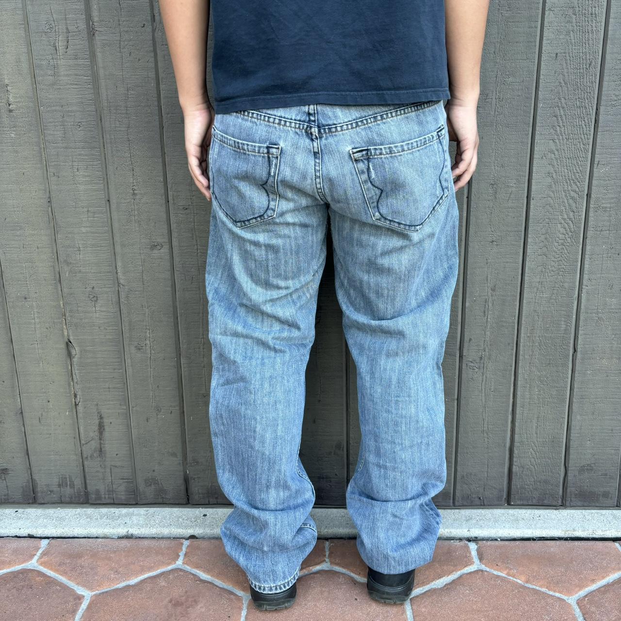 Iconic Von Dutch Jeans Jeans Pine strip Brand Von... - Depop
