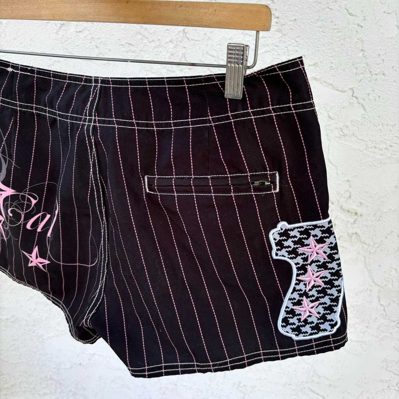 vintage y2k grunge mall goth so cal hot pink and... - Depop