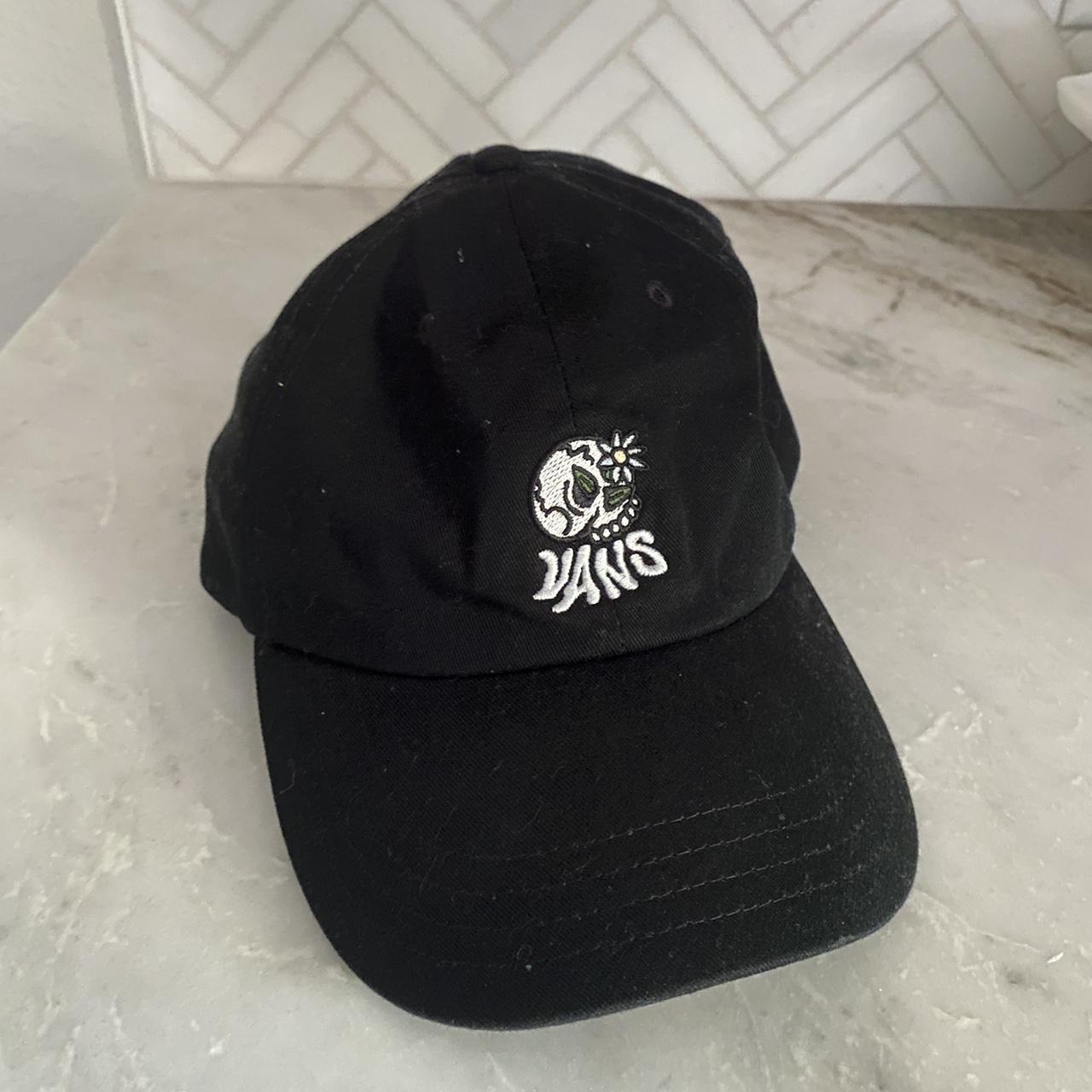 Vans black dad hat Worn a couple times #vans... - Depop
