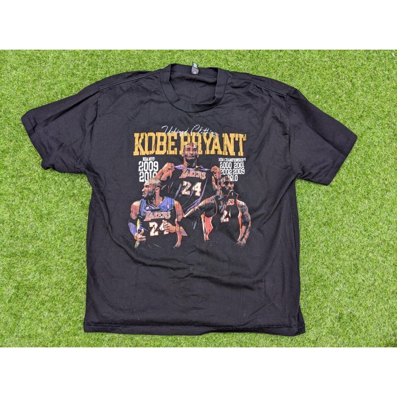 Mens Kobe Bryant NBA Unhinged Clothing Top Tshirt... - Depop