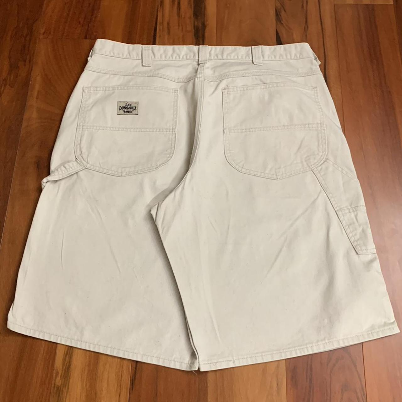 Lee dungarees white jorts Nice pair of jorts and... - Depop