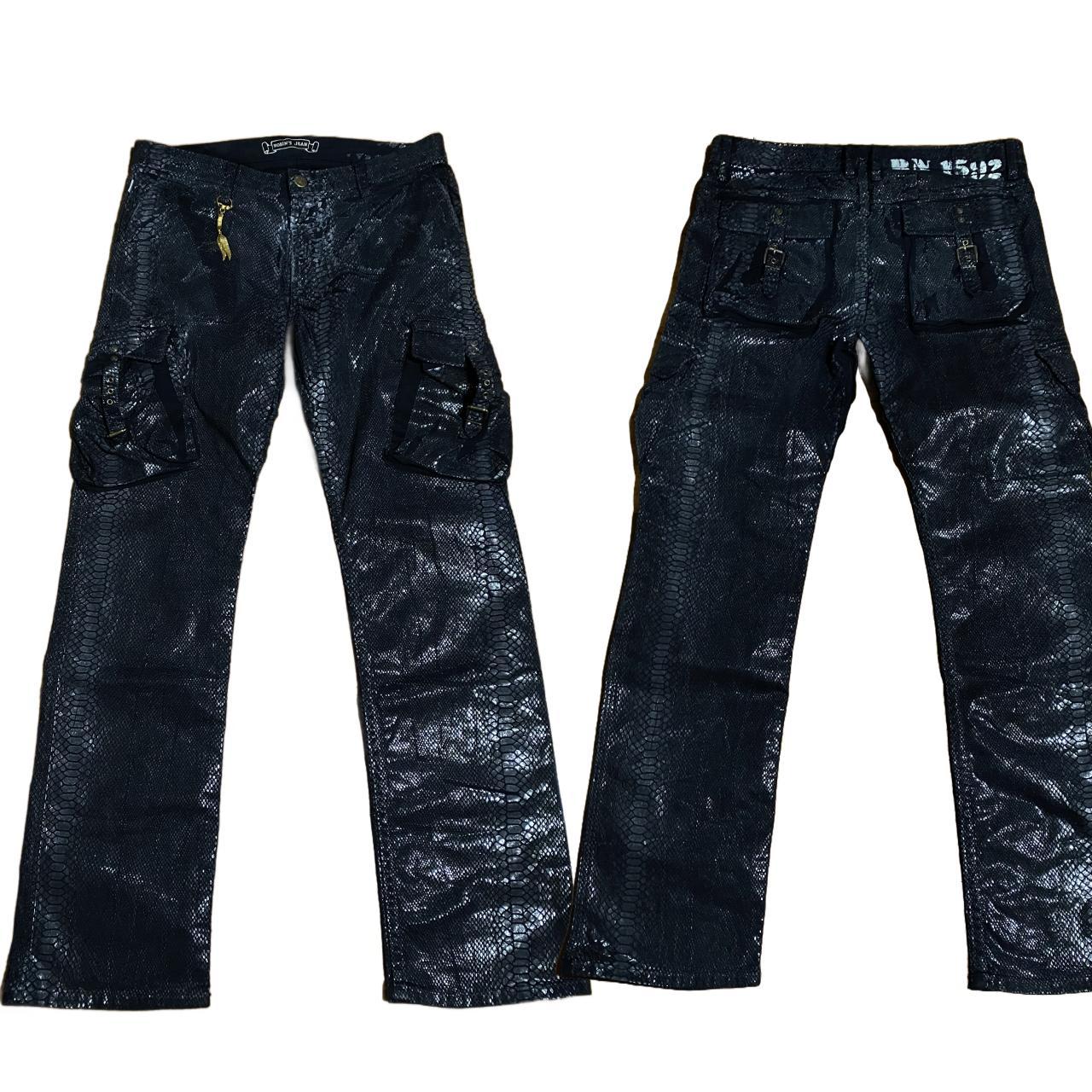 robin jean snakeskin cargos 34x34 NFS just a... - Depop