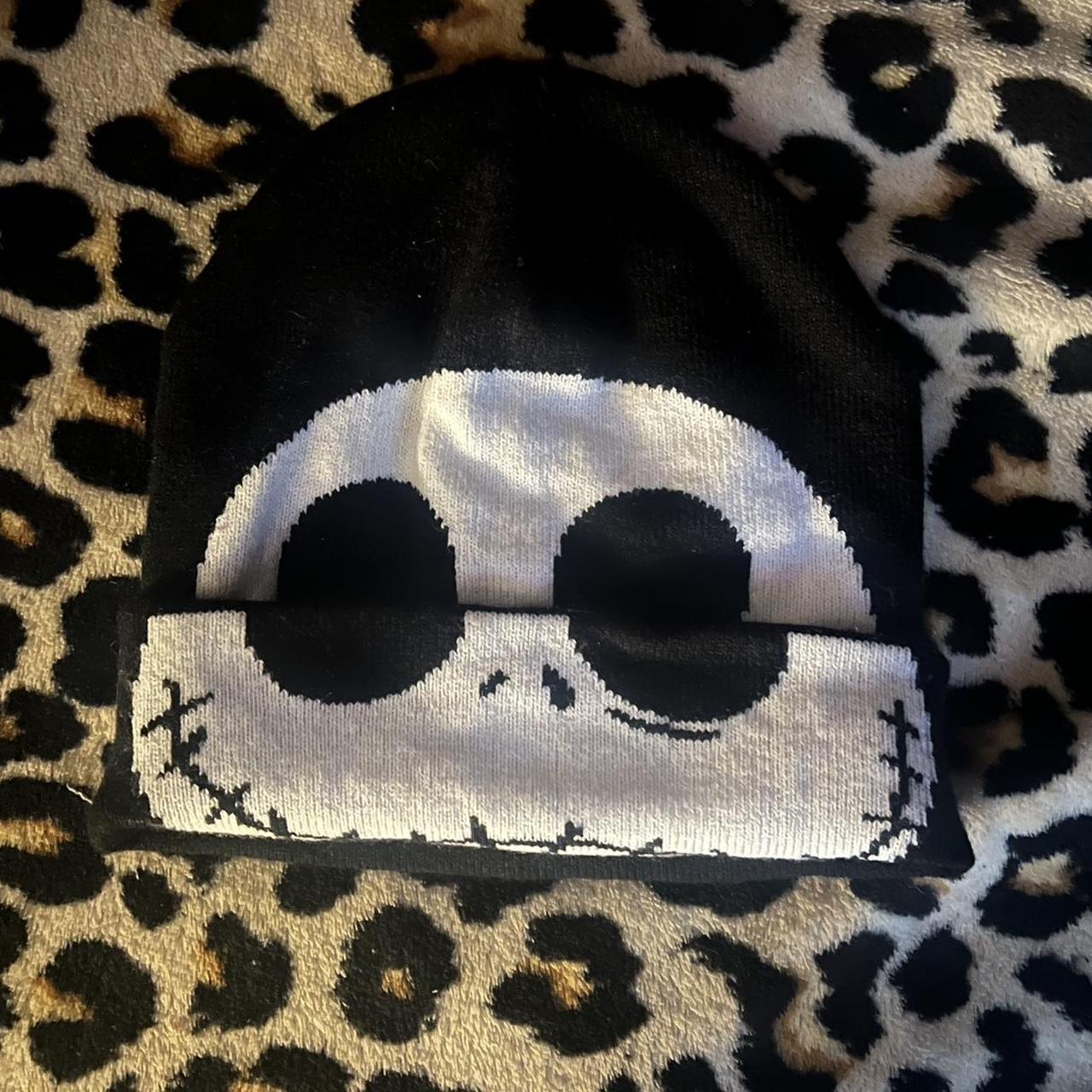 JACK SKELETON FIVE BELOW BEANIE 💀🕯️🎃🦇 #jackskeleton... | Depop