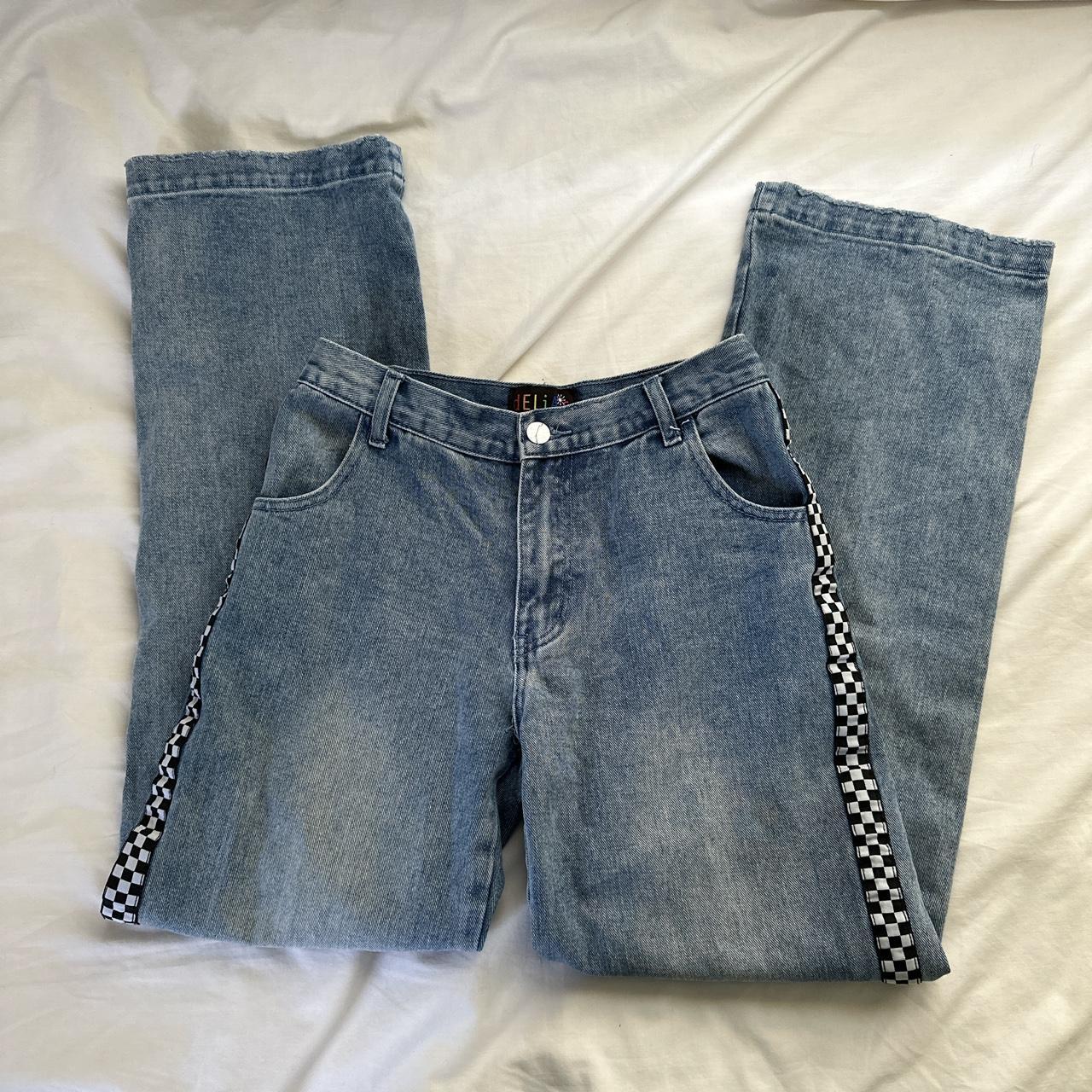 Delias Dolls Kill I Believe Denim Baggy Blue Depop