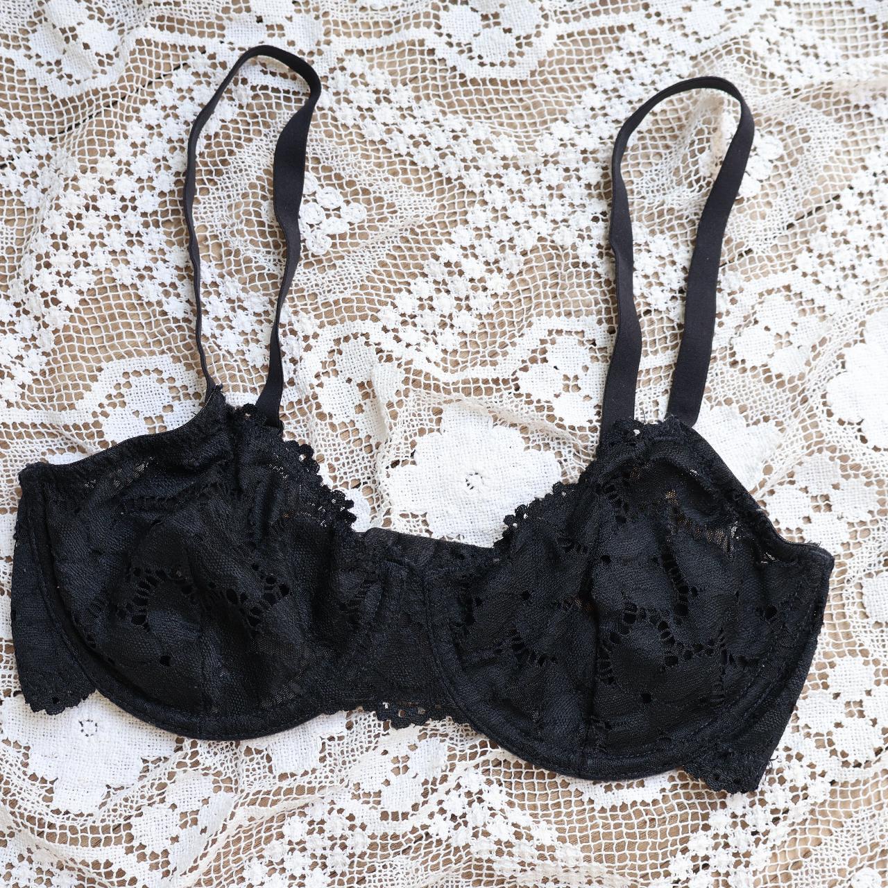 Lace Bra ⚘ Never worn Label: Jockey Labelled... - Depop