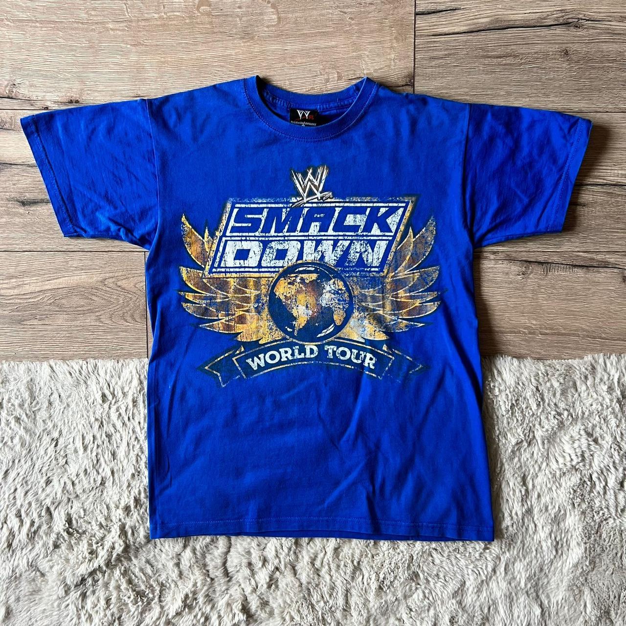 American Vintage Men's Blue T-shirt | Depop