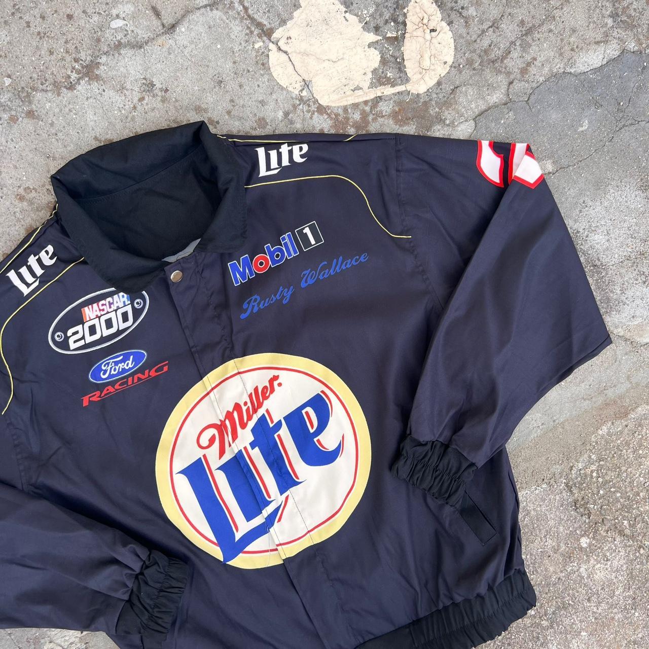 Vintage 90s Racing Jacket Ford Motorsport Nascar... - Depop