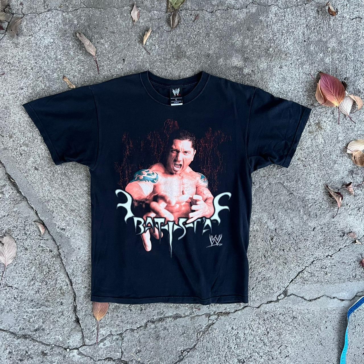 Batista WWF Wrestler Tshirt Item is in good... - Depop