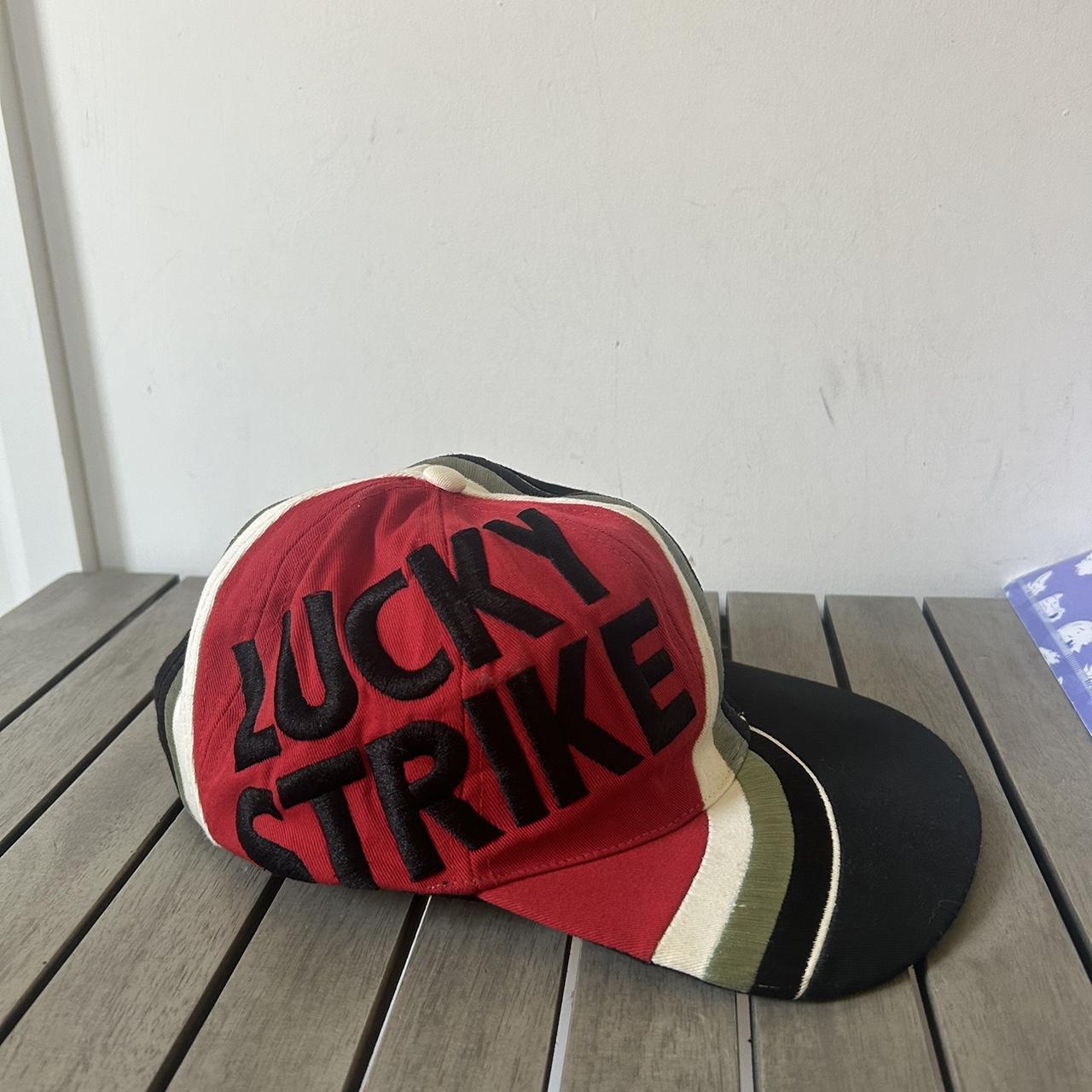 Vintage Lucky strike hat Dope hat, rare find In... - Depop