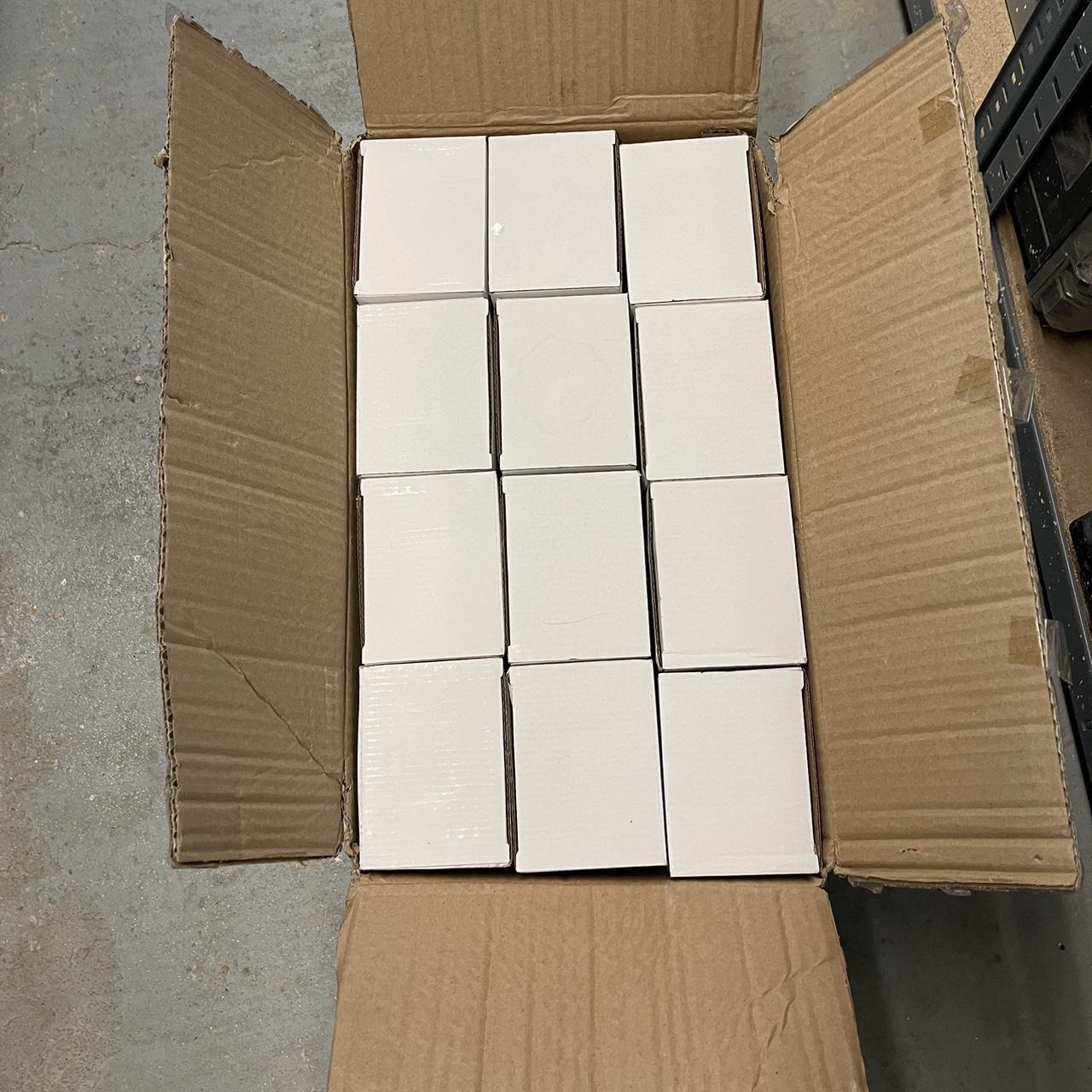 Small white cardboard boxes for sale (20) - Depop