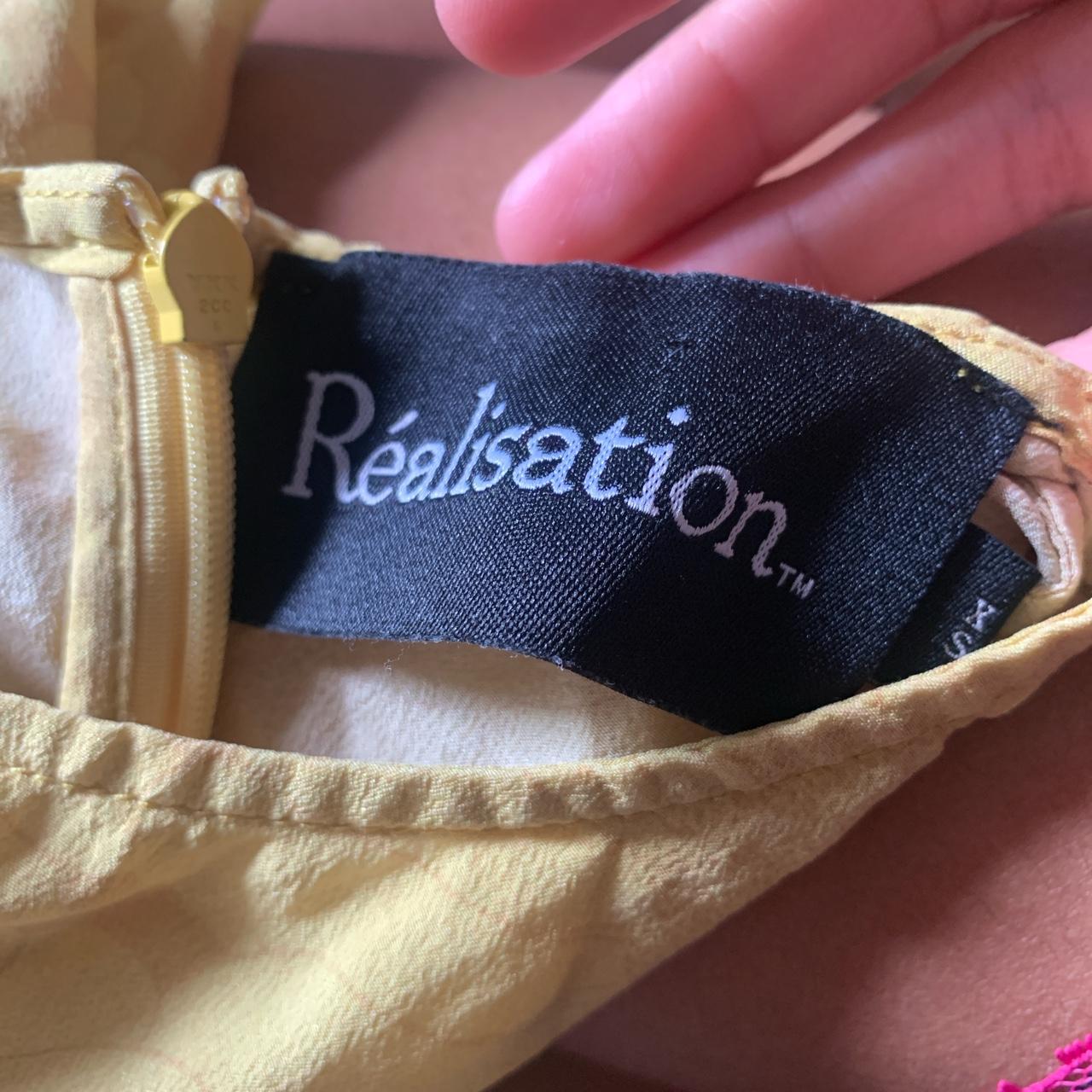 Realisation Par Mary Jane dress in Sunflower Size... - Depop