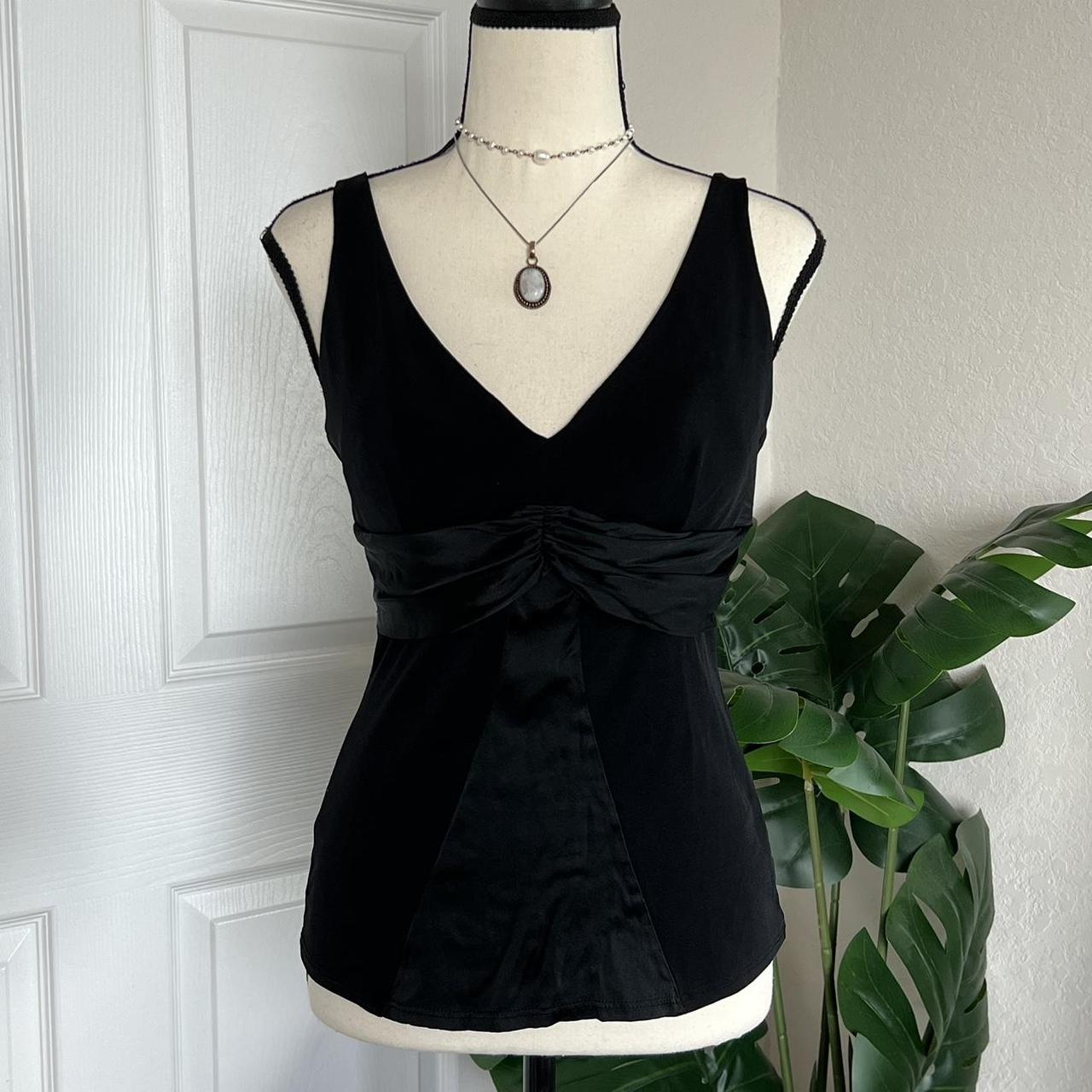 Cache elegant black tank Vintage brand cache/... - Depop