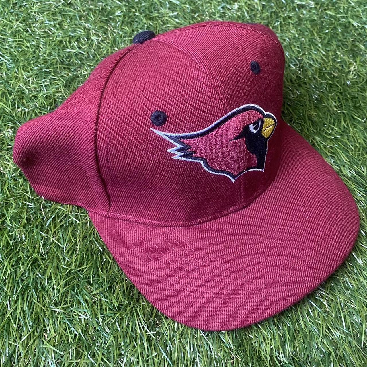 American Vintage Men's Burgundy Hat | Depop