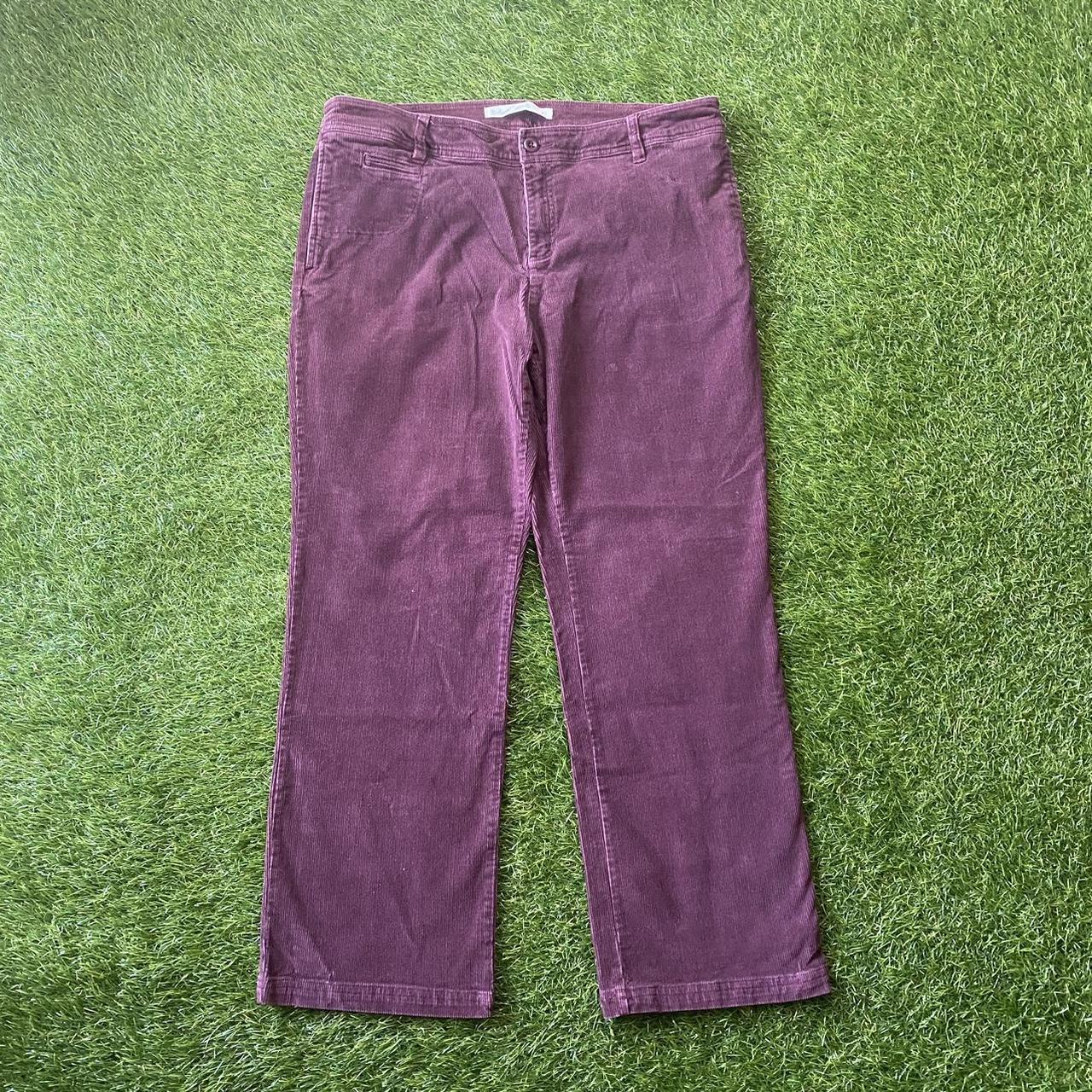 Women’s Woolrich Burgundy Corduroy Pants Excellent... - Depop