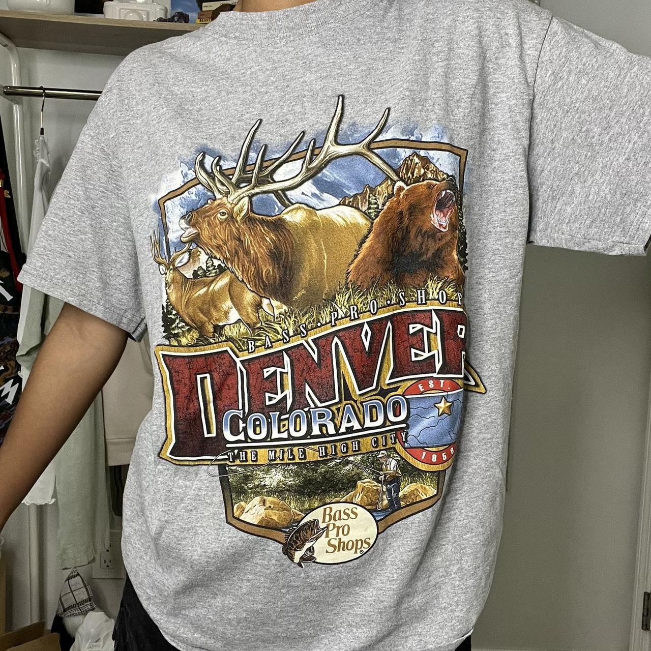 BASS PRO DENVER COLORADO T SHIRT This graphic is... - Depop